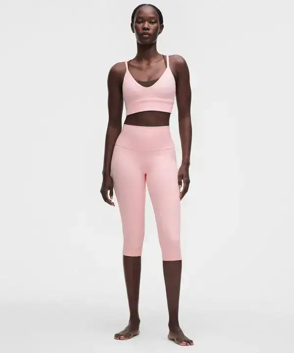Lululemon Align™ High-Rise Crop 17 - Pink Pearl | Editorialist